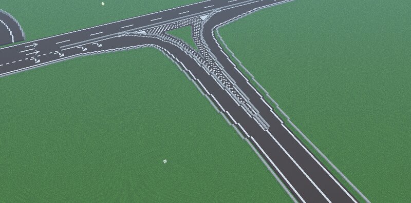 realistic roads different types bundle pack 1 by Anderbest Minecraft Map