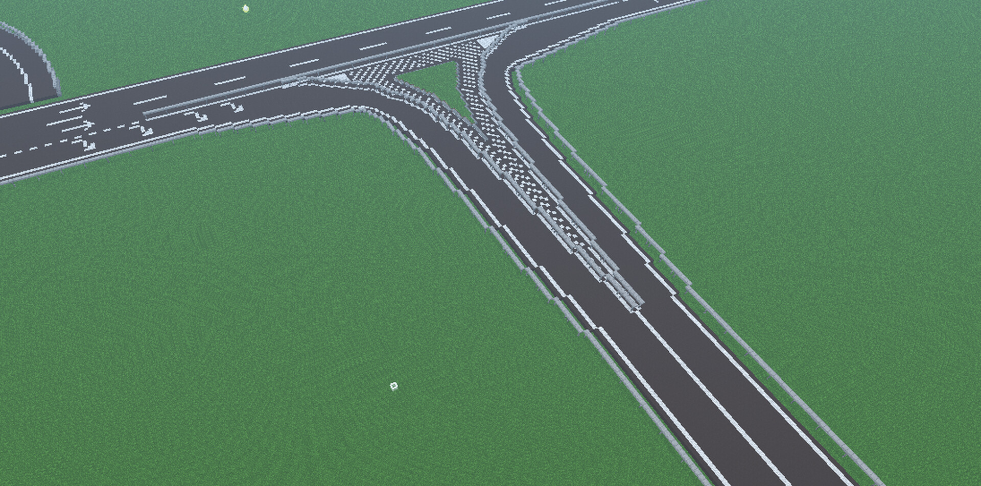 realistic roads different types bundle pack 1 by Anderbest Minecraft Map