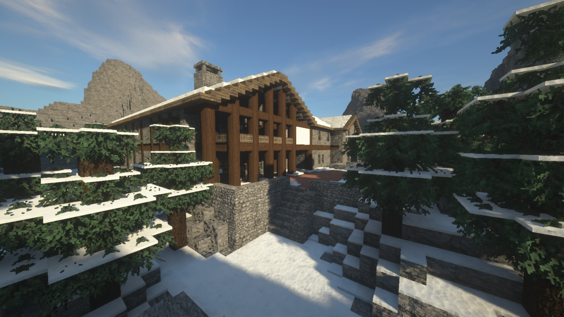 Chalet Rainbow Six Siege by fragger57 Minecraft Map