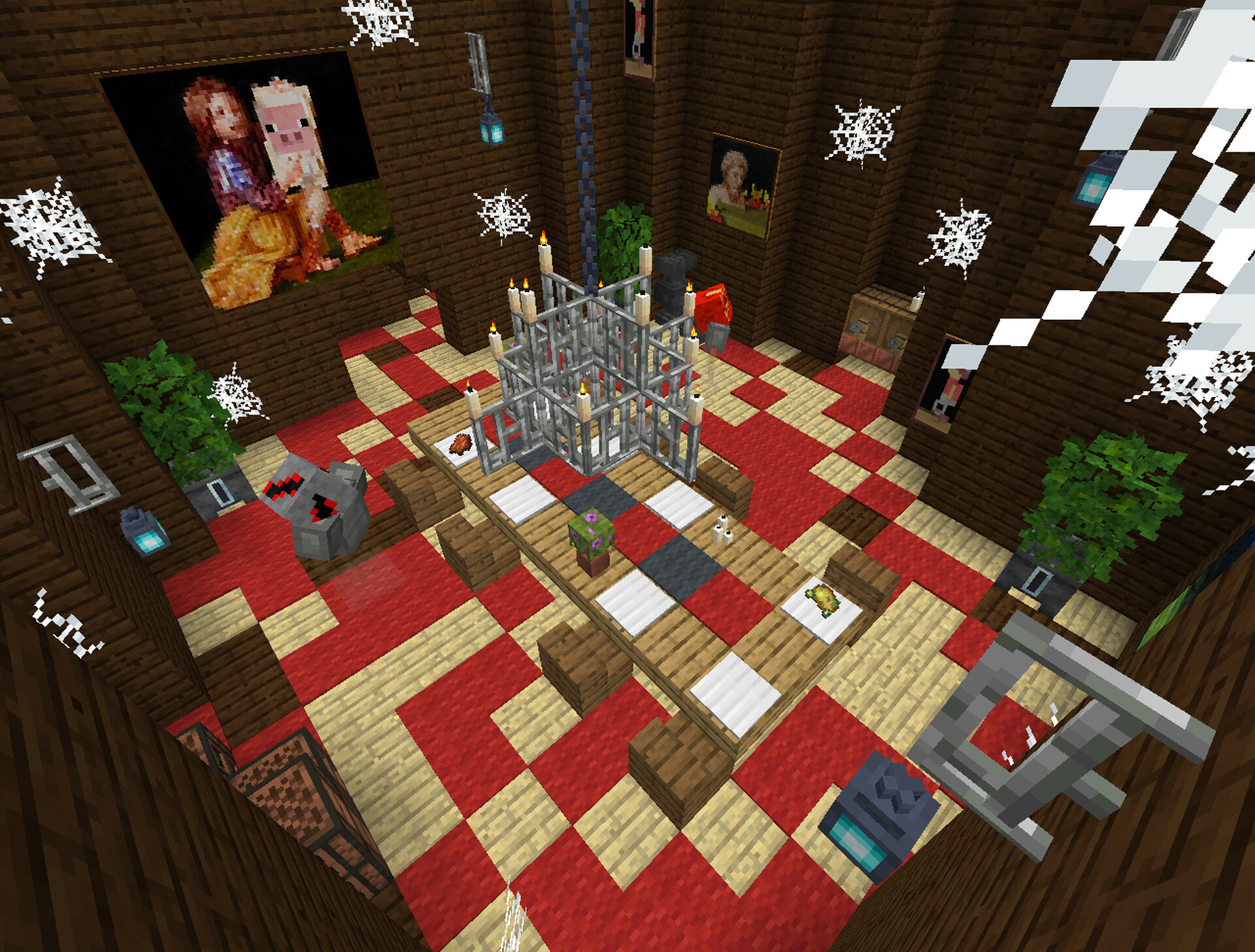 Haunted Mansion Event Map (Diamond Network Event Server) Minecraft Map