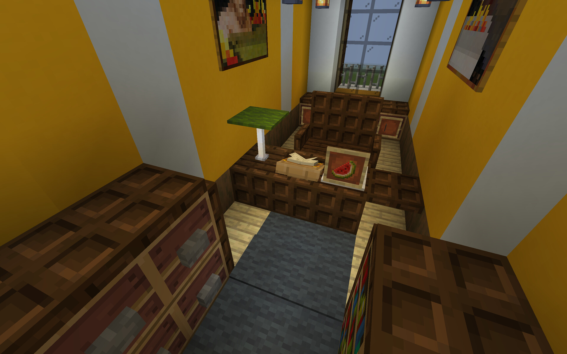 Baroque-Style Library Minecraft Map