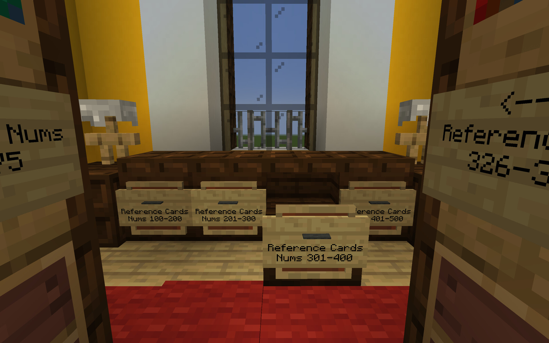 Baroque-Style Library Minecraft Map