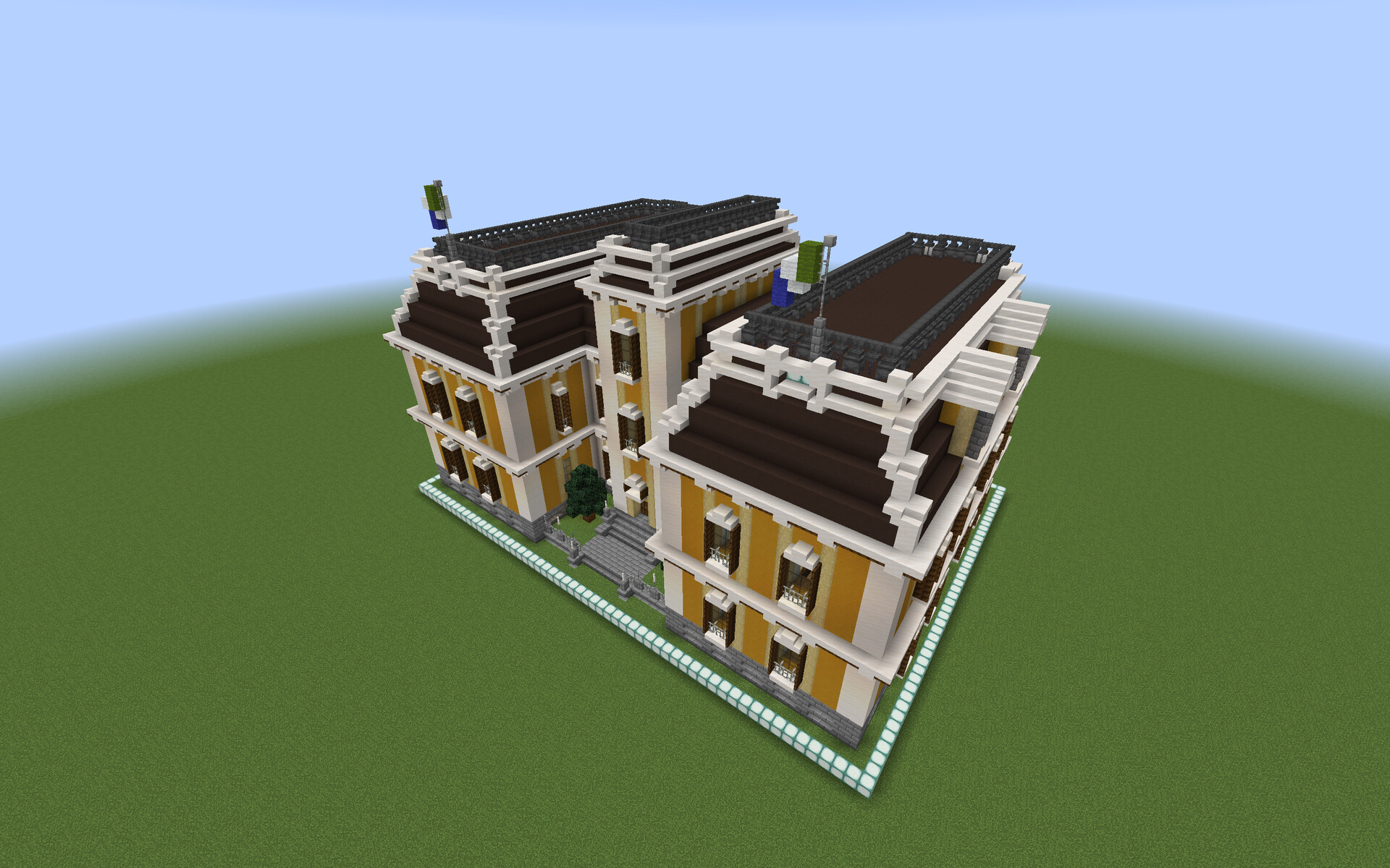 Baroque-Style Library Minecraft Map