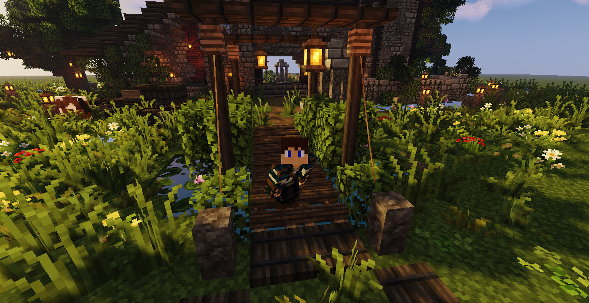 Medieval house 3 by ninjakiller160 1.16.5 (+shaders) Minecraft Map