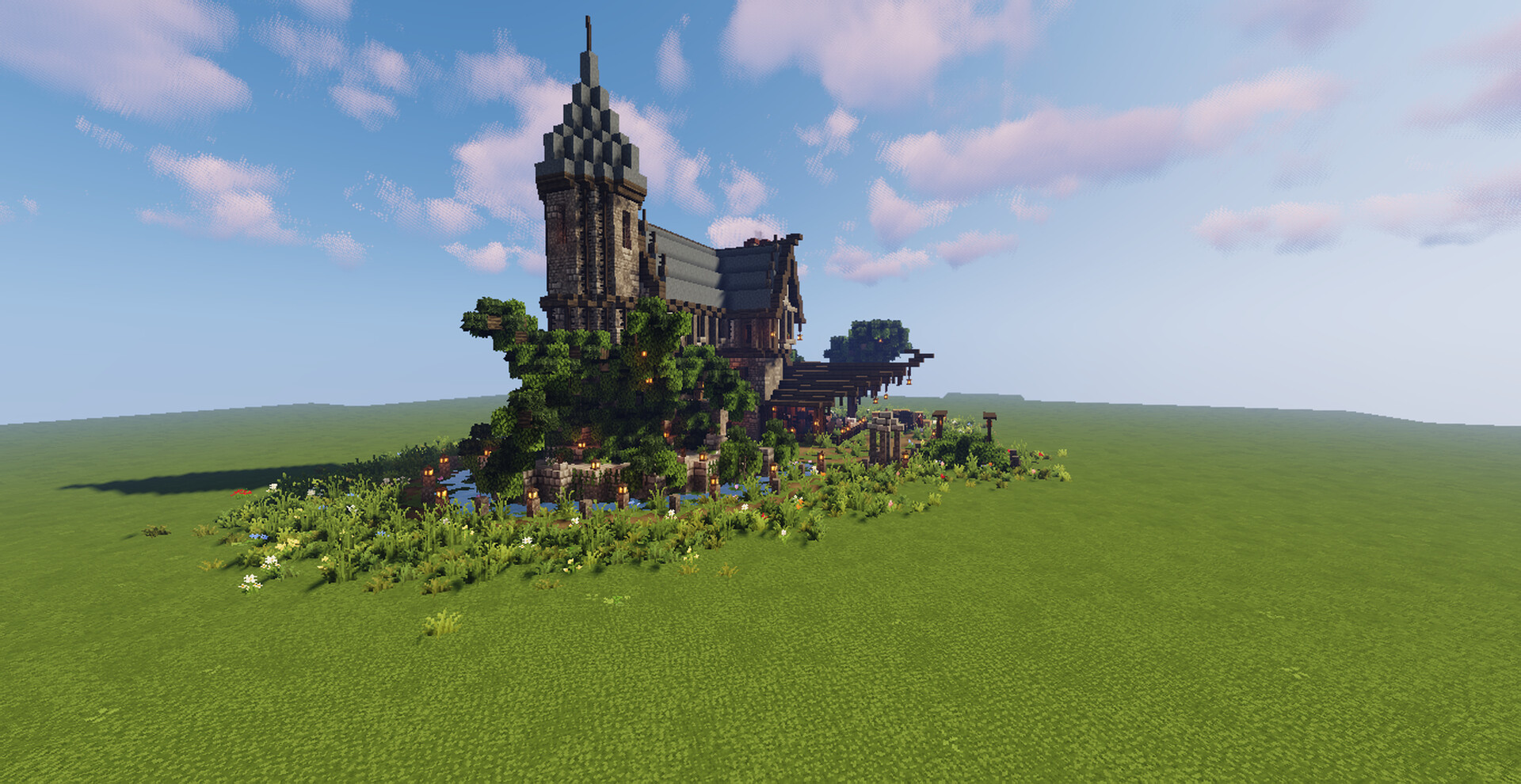 Medieval house 3 by ninjakiller160 1.16.5 (+shaders) Minecraft Map