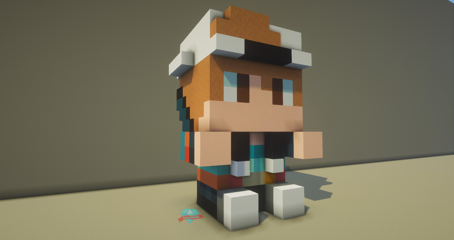 Shulkercraft - Plushie Statue larixd & L6dvik 🧸 Minecraft Map