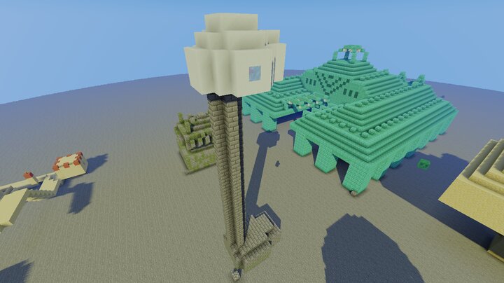 Minecraft Basic Structures Minecraft Map