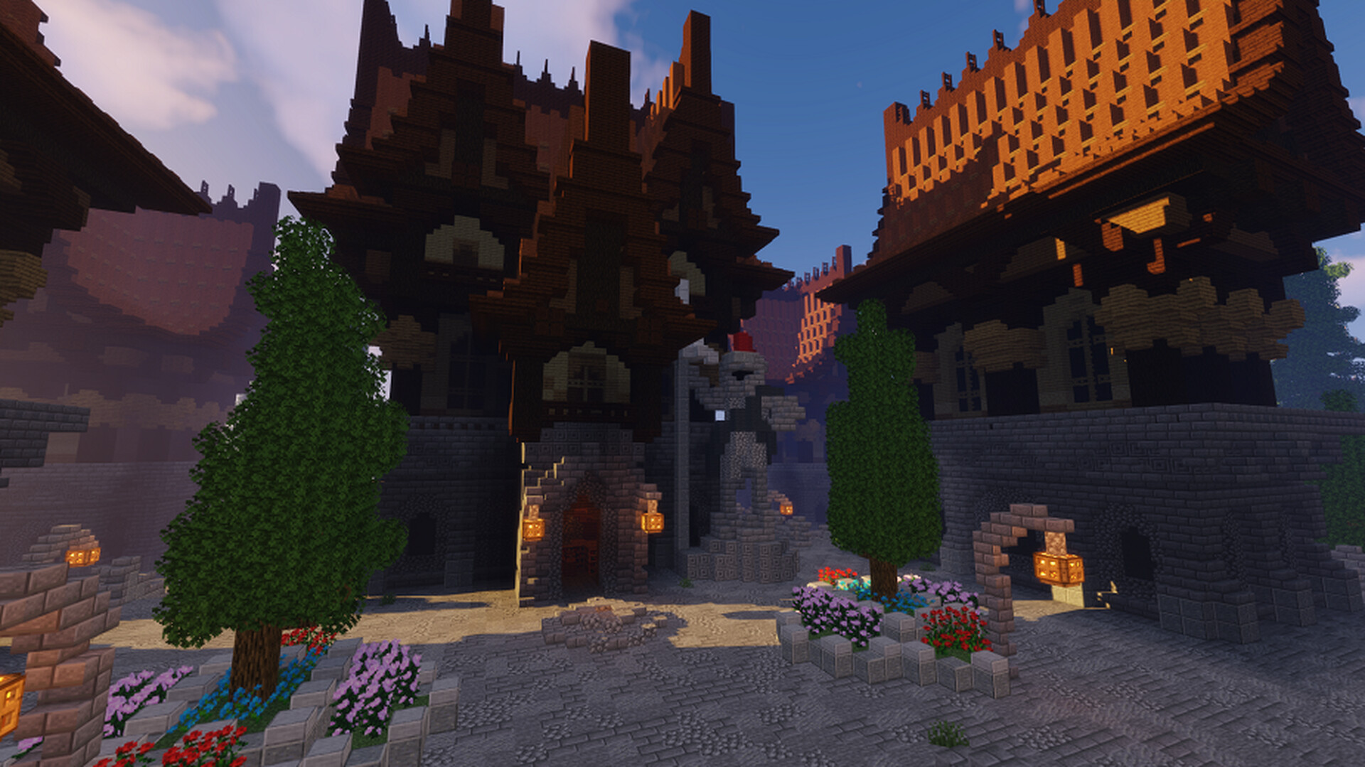 Hub × Lobby Medieval Island Minecraft Map