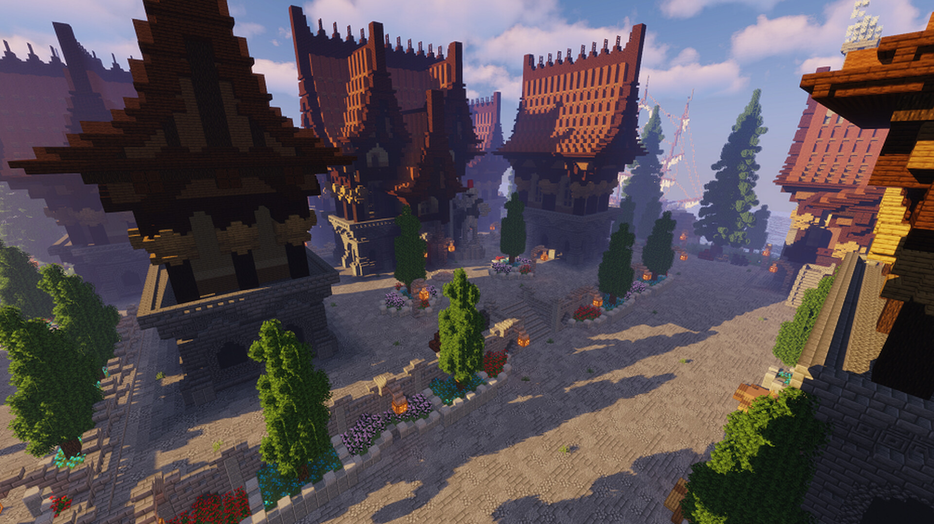 Hub × Lobby Medieval Island Minecraft Map