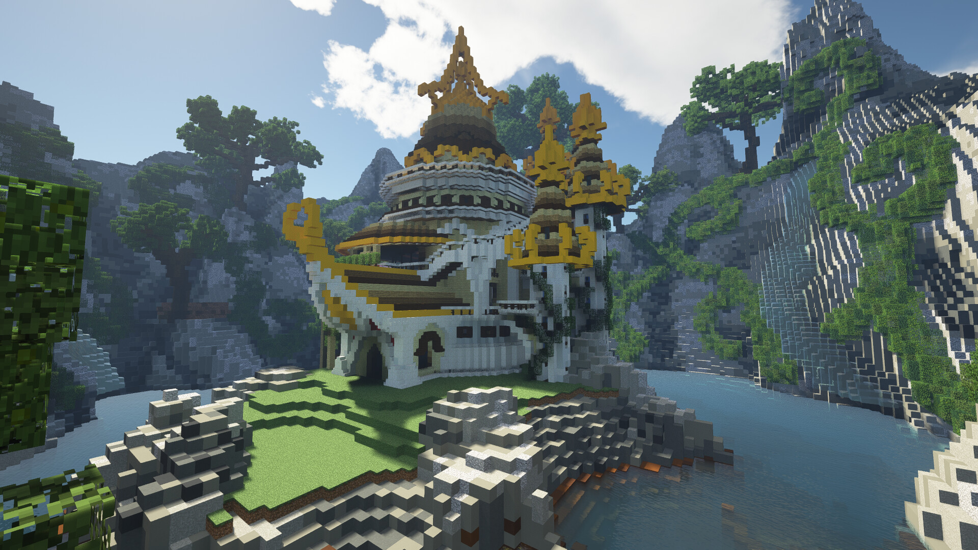 Elven House Spawn Minecraft Map