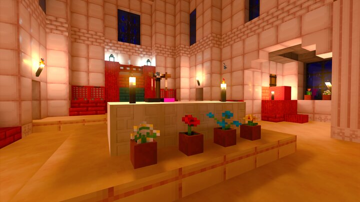 Quartz Cathedral Minecraft Map