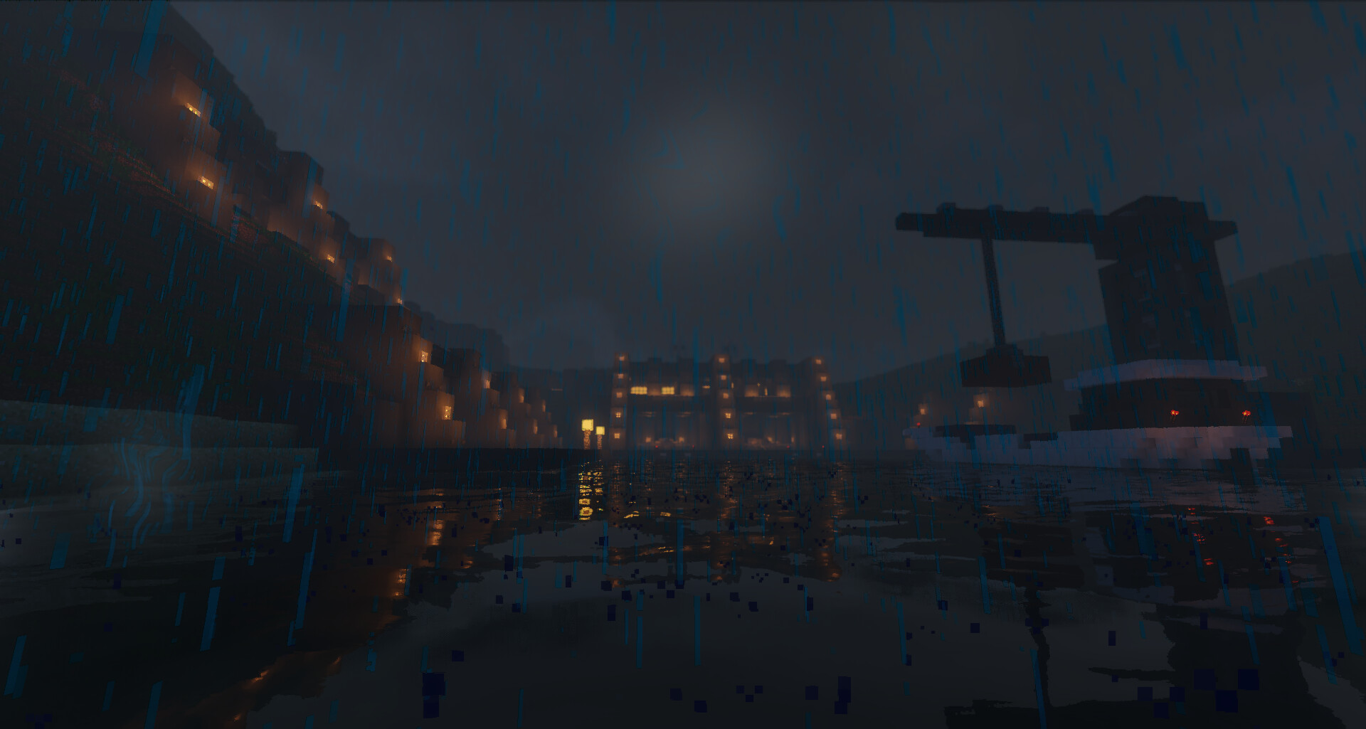 Futuristic base Minecraft Map