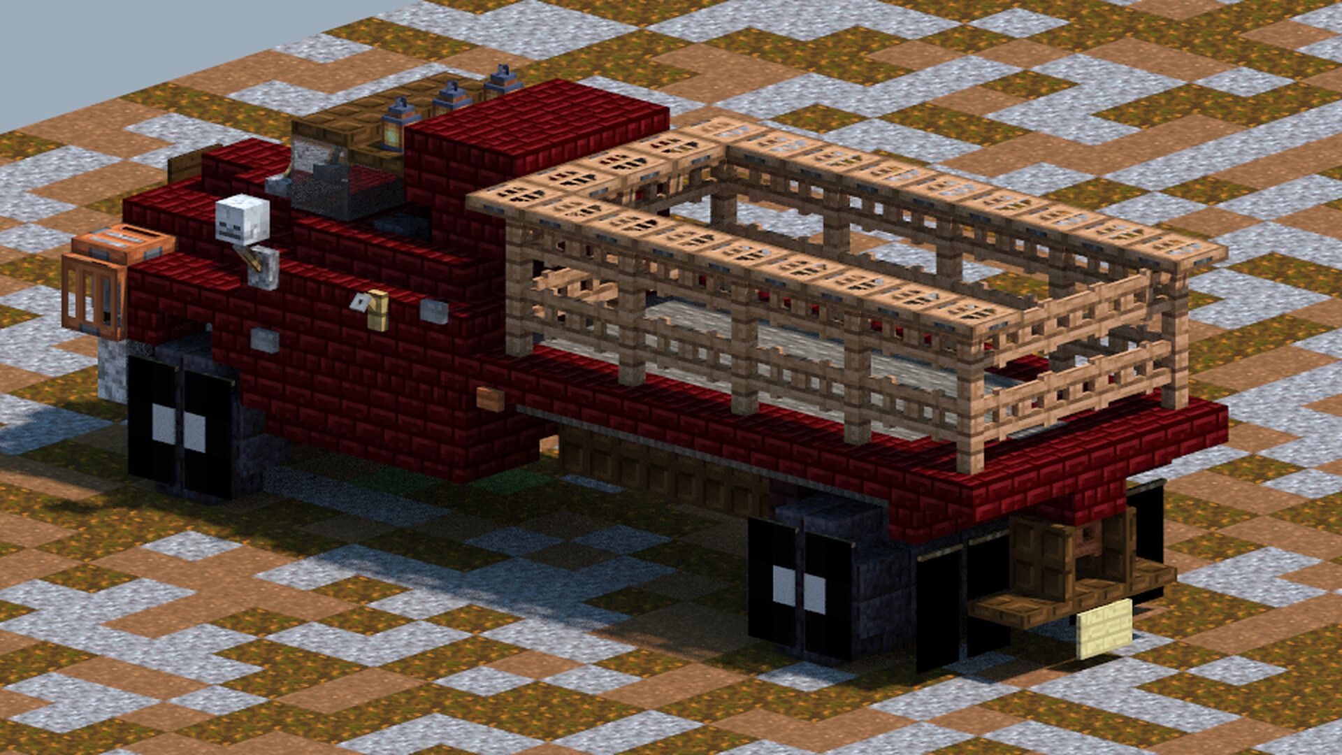 Chevrolet 6400 truck [With Download] Minecraft Map