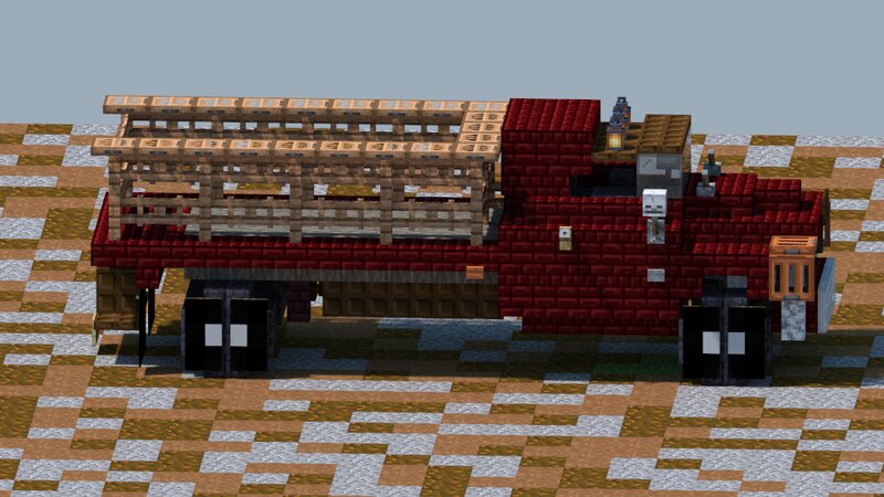 Chevrolet 6400 truck [With Download] Minecraft Map