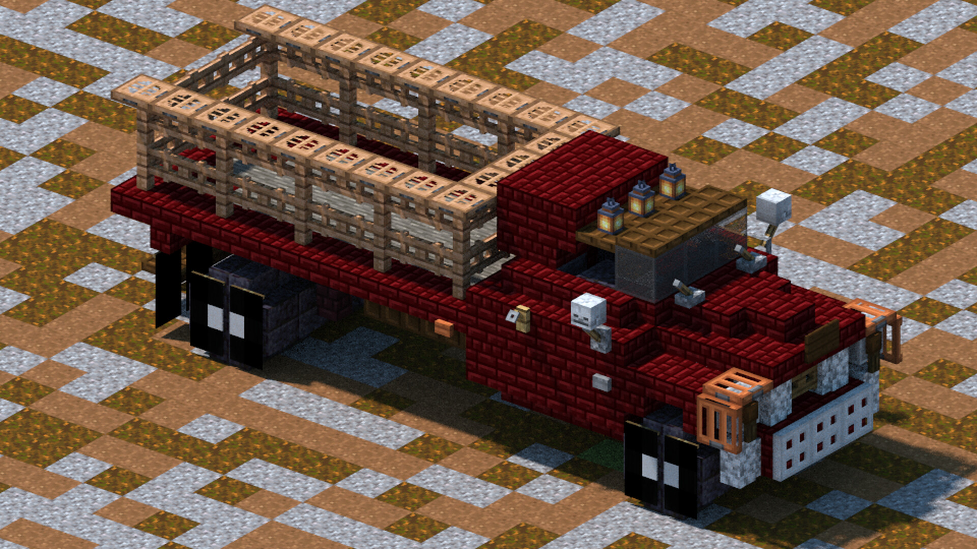 Chevrolet 6400 truck [With Download] Minecraft Map