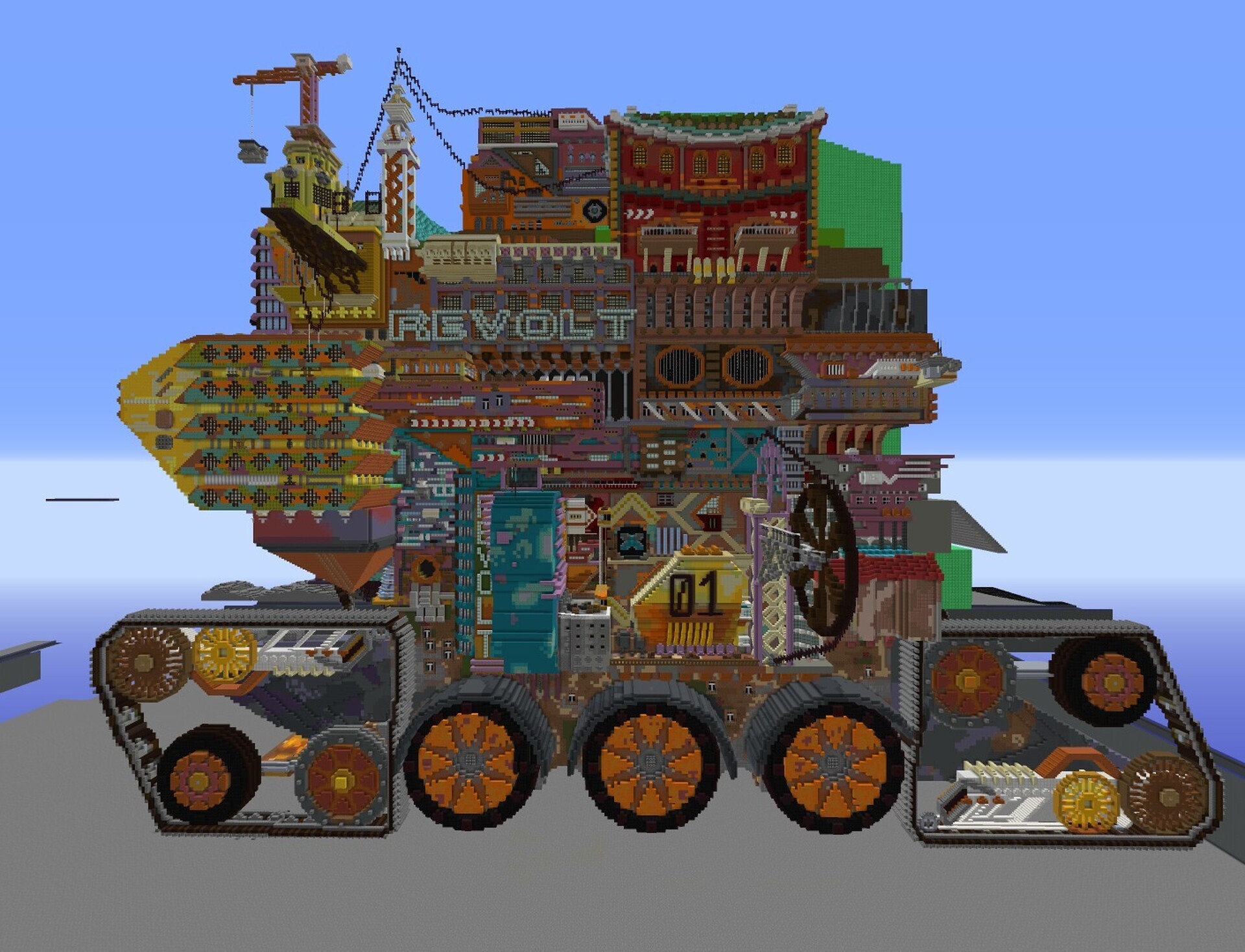 Cyberpunk City(CmC) Minecraft Map