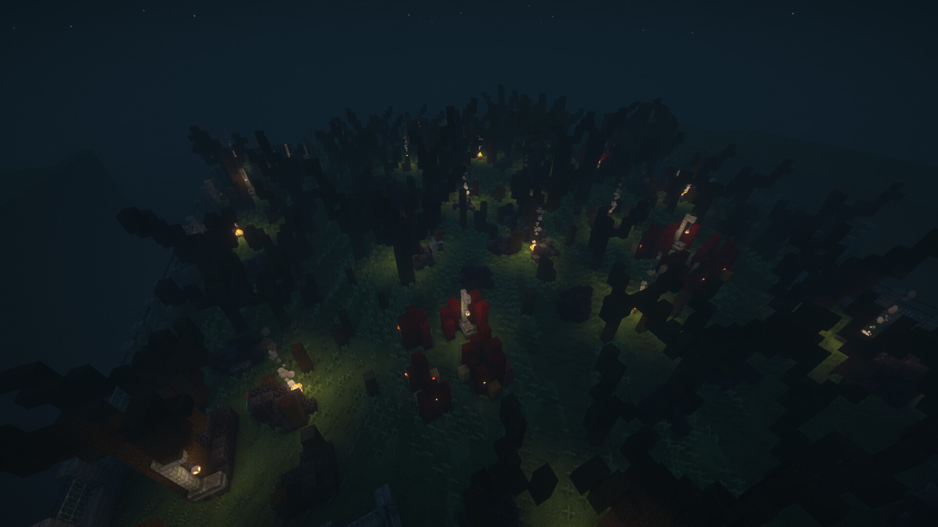 Dead By Daylight - Shelter Woods Minecraft Map