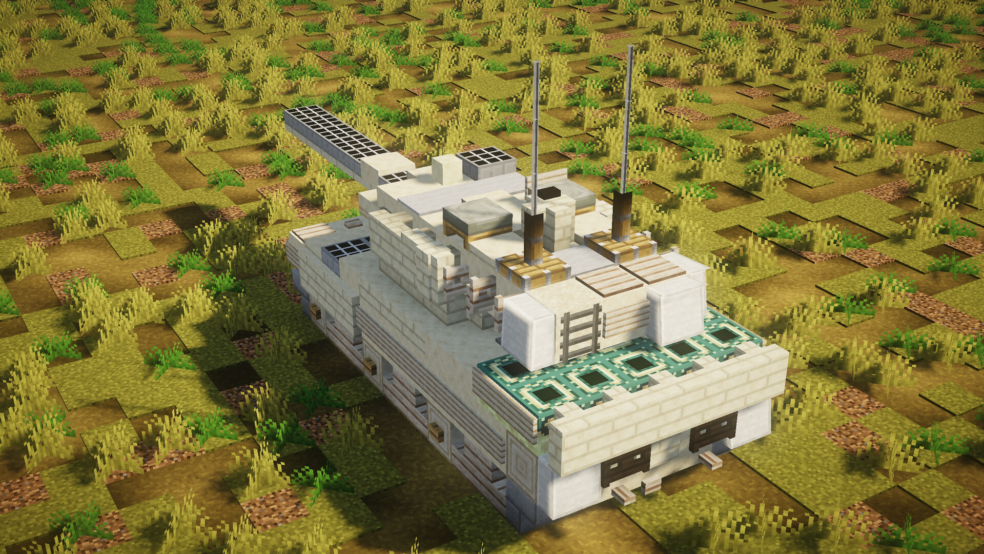 1,5:1 Leopard 2A7 MBT Minecraft Map