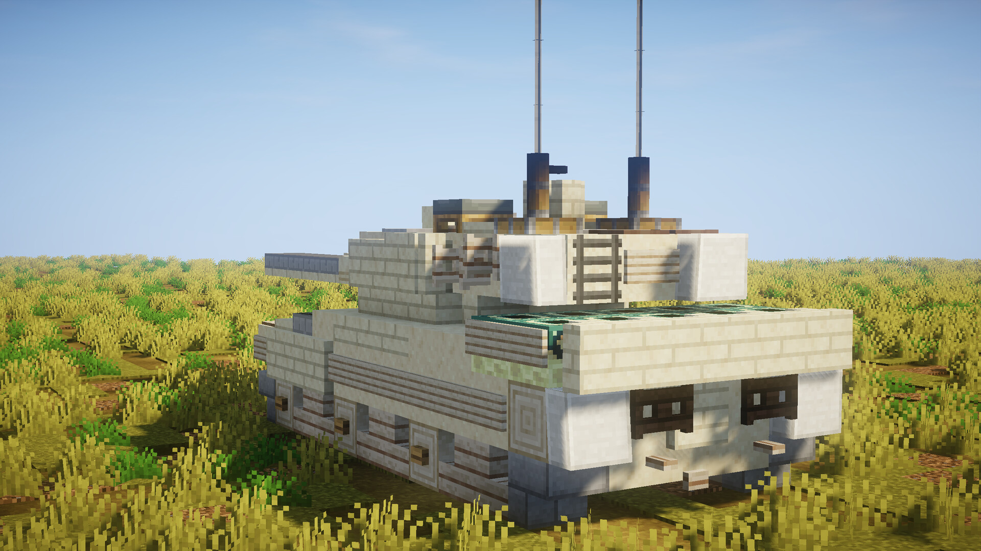 1,5:1 Leopard 2A7 MBT Minecraft Map