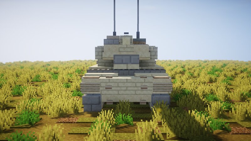 1,5:1 Leopard 2A7 MBT Minecraft Map
