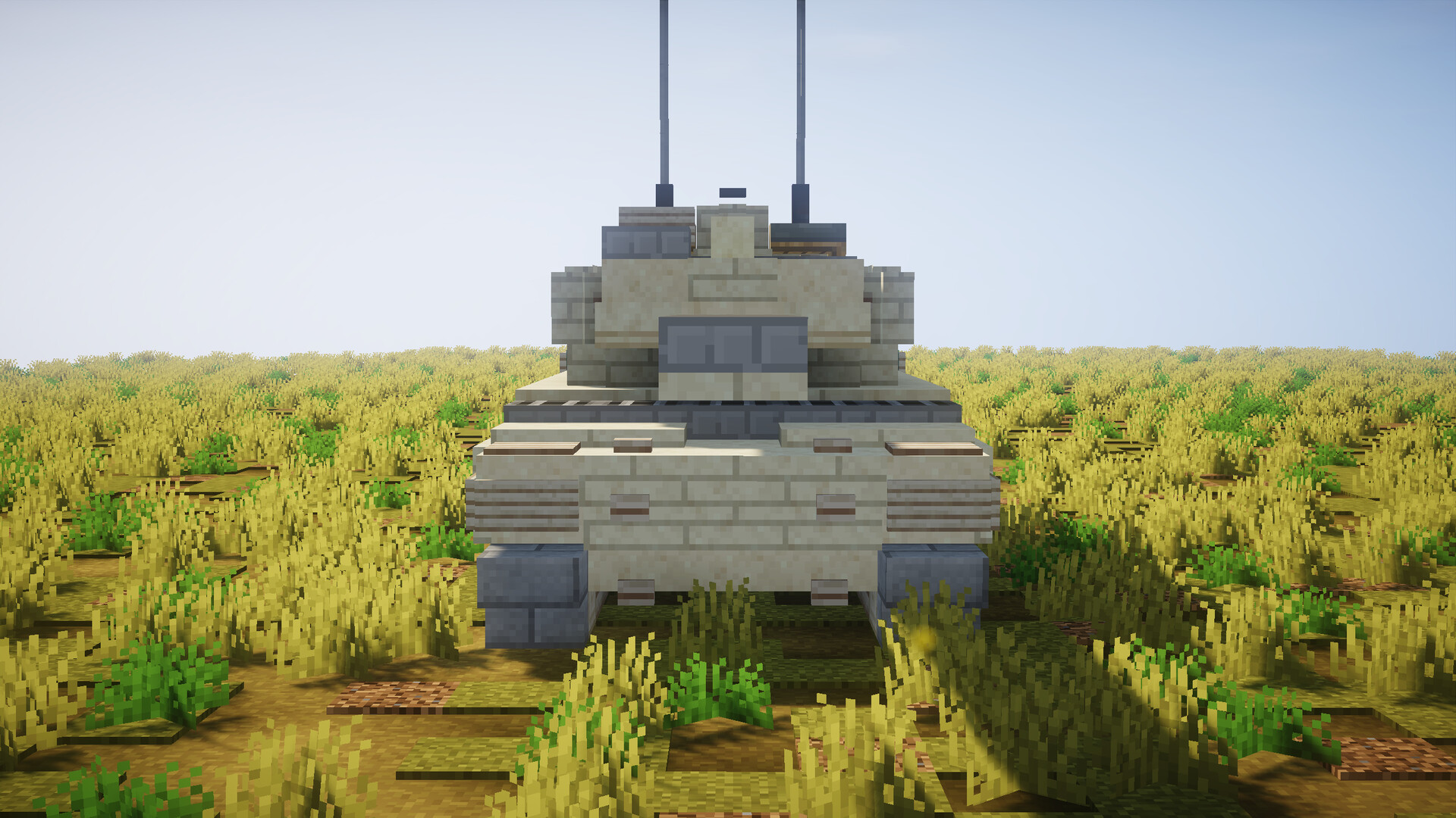 1,5:1 Leopard 2A7 MBT Minecraft Map