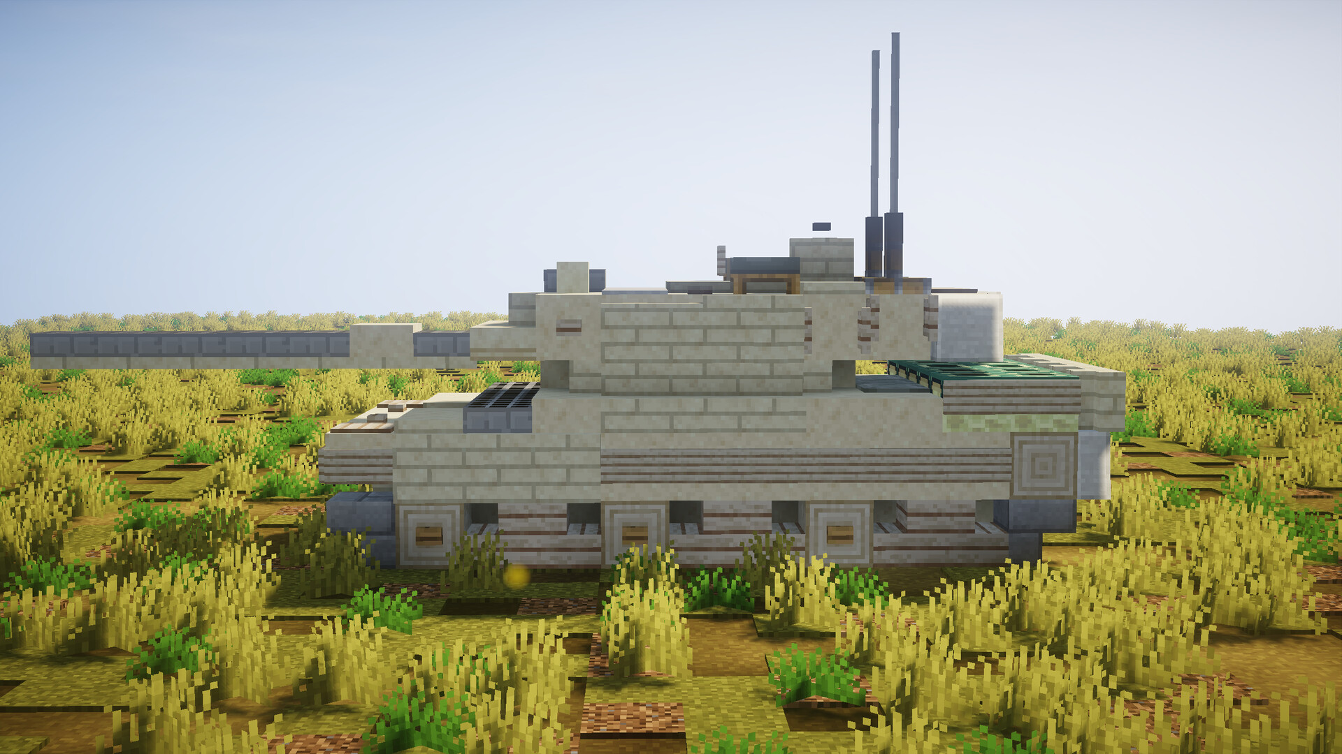 1,5:1 Leopard 2A7 MBT Minecraft Map