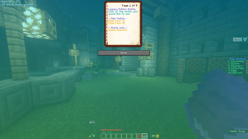 Legacy Edition Battle Minecraft Map