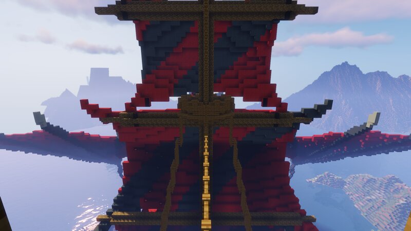 Dragon-Boat || Sailed by cruel villians Minecraft Map