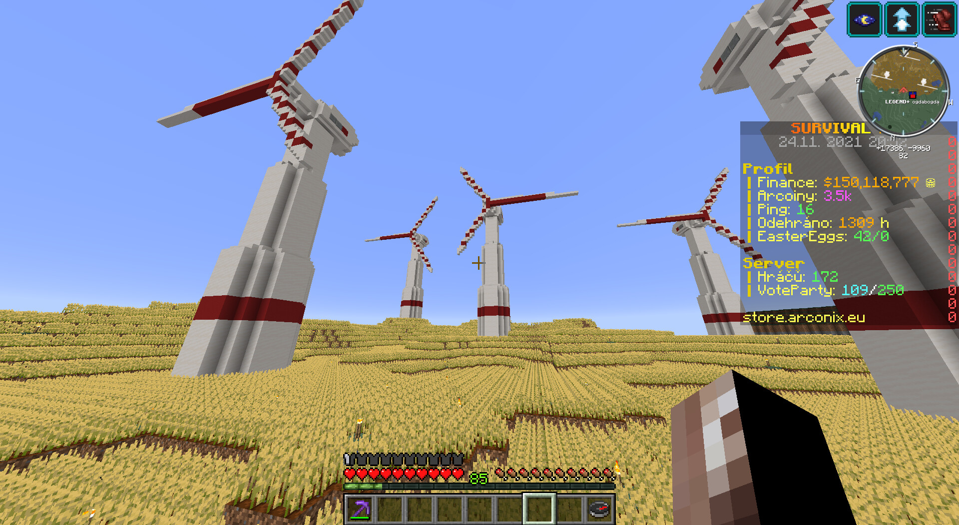 Wind Power Plant Minecraft Map