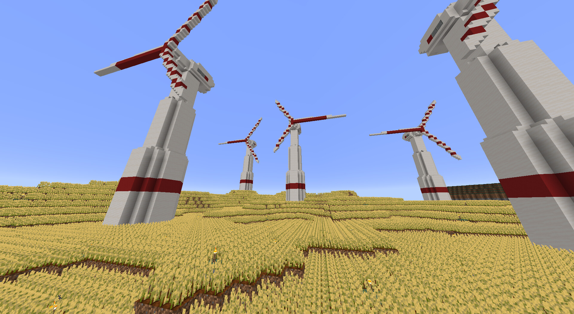 Wind Power Plant Minecraft Map