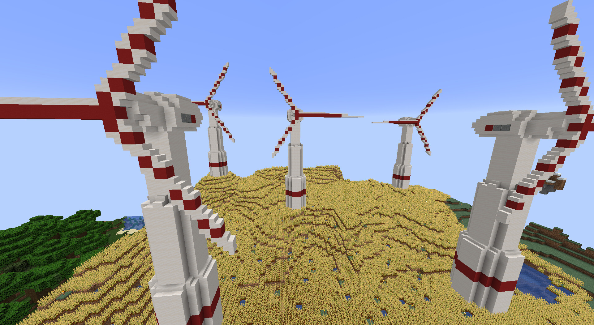 Wind Power Plant Minecraft Map