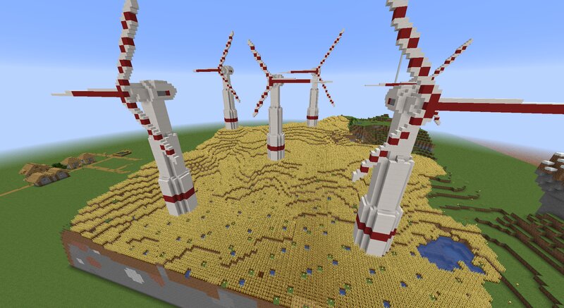 Wind Power Plant Minecraft Map