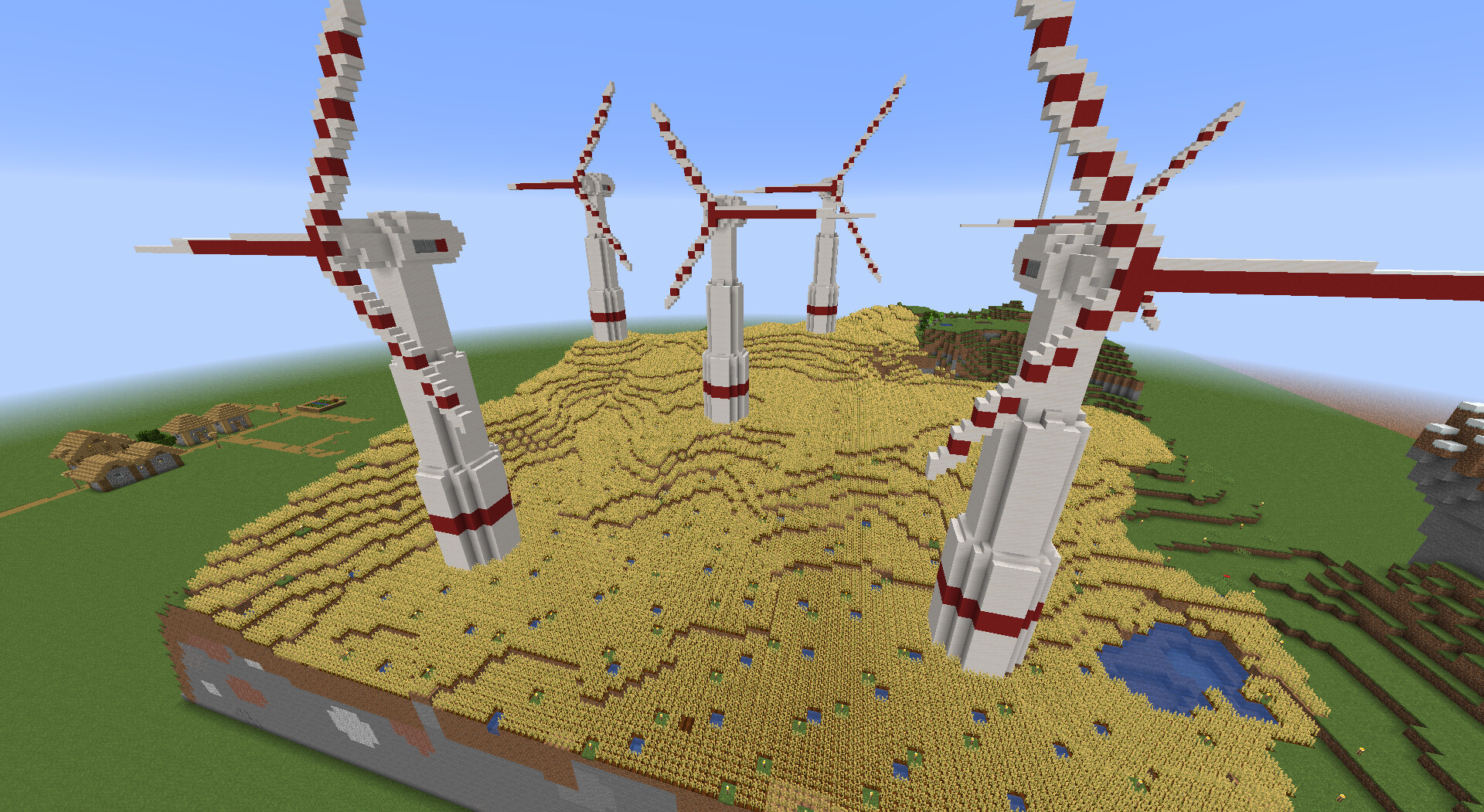 Wind Power Plant Minecraft Map