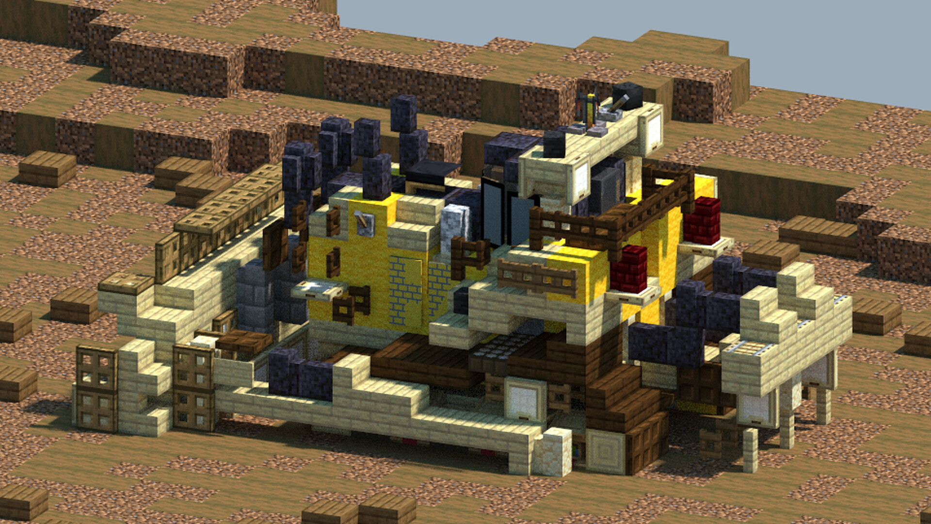 Cat D11 Dozer [With Download] Minecraft Map