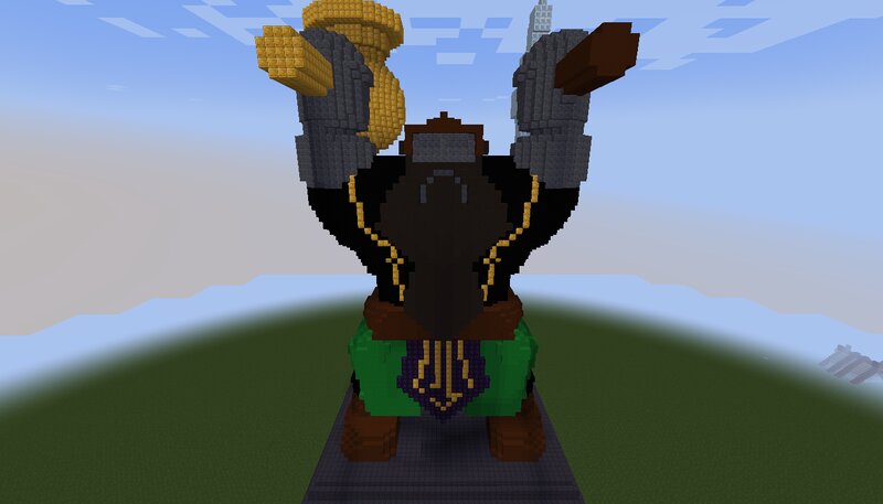 Dwarf Statue Minecraft Map