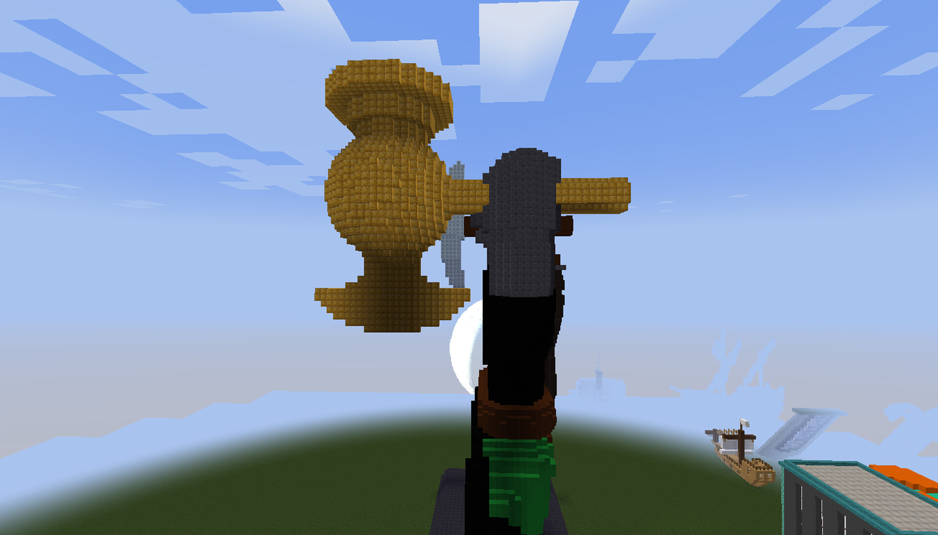 Dwarf Statue Minecraft Map