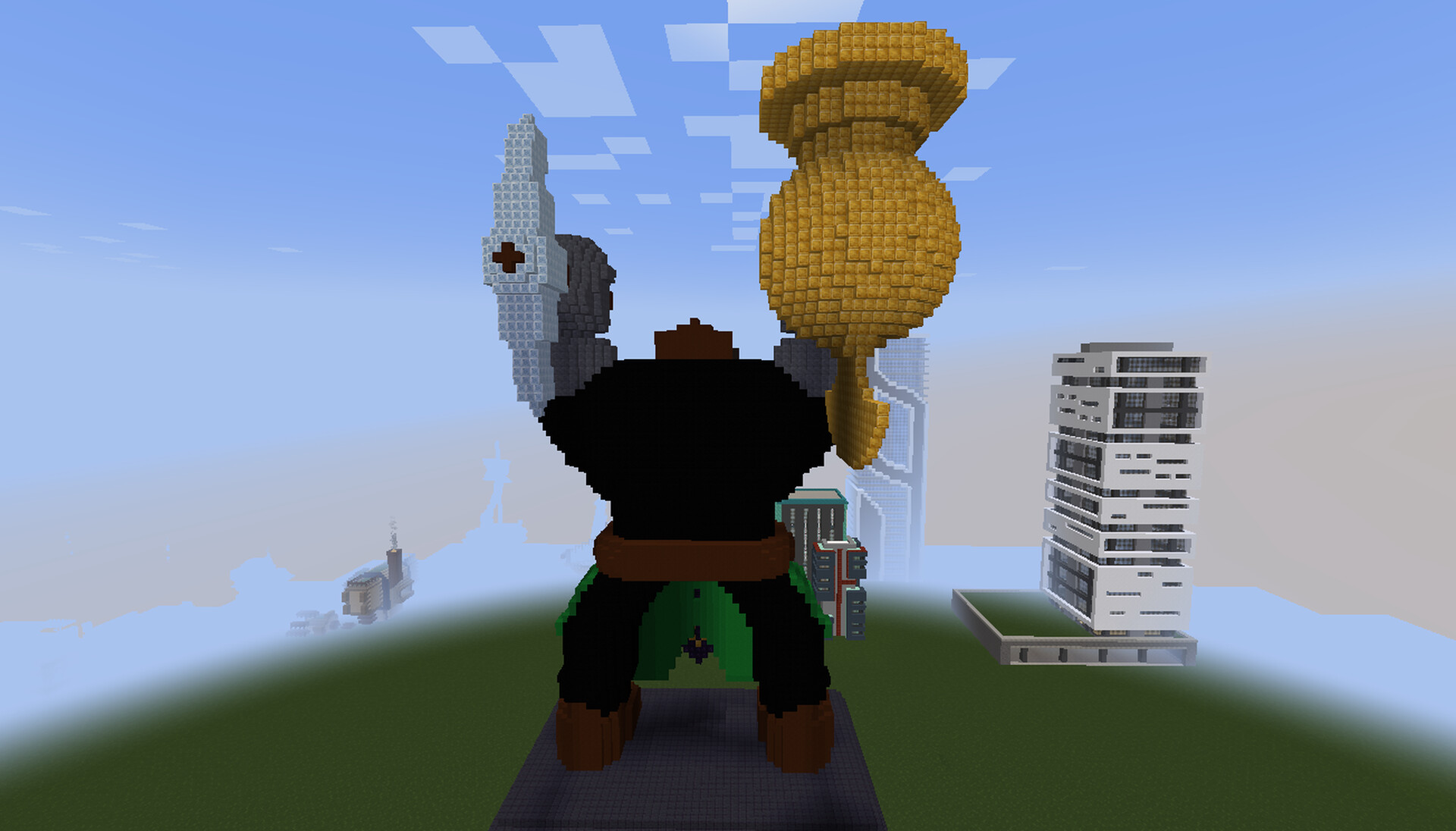 Dwarf Statue Minecraft Map