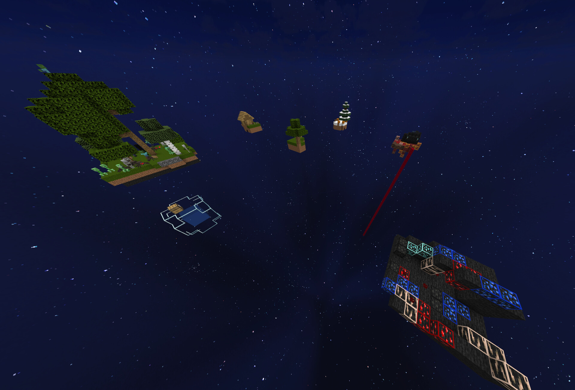 Improved SkyBlock Minecraft Map