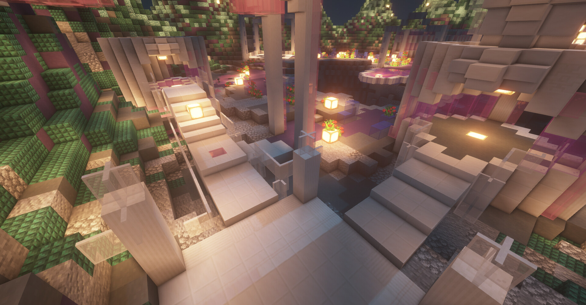 Sci-Fi | Fantasy | Ailen Themed Factions Spawn Minecraft Map