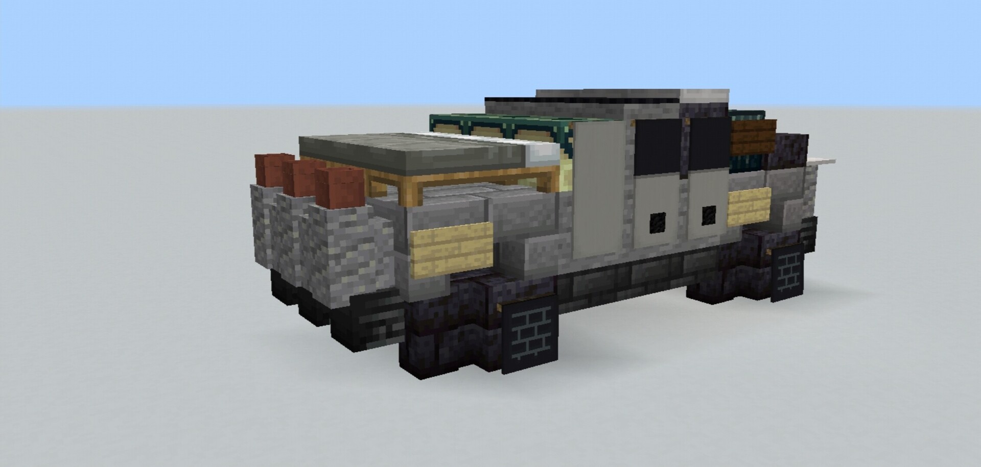 Tesla Cybertruck Minecraft Map