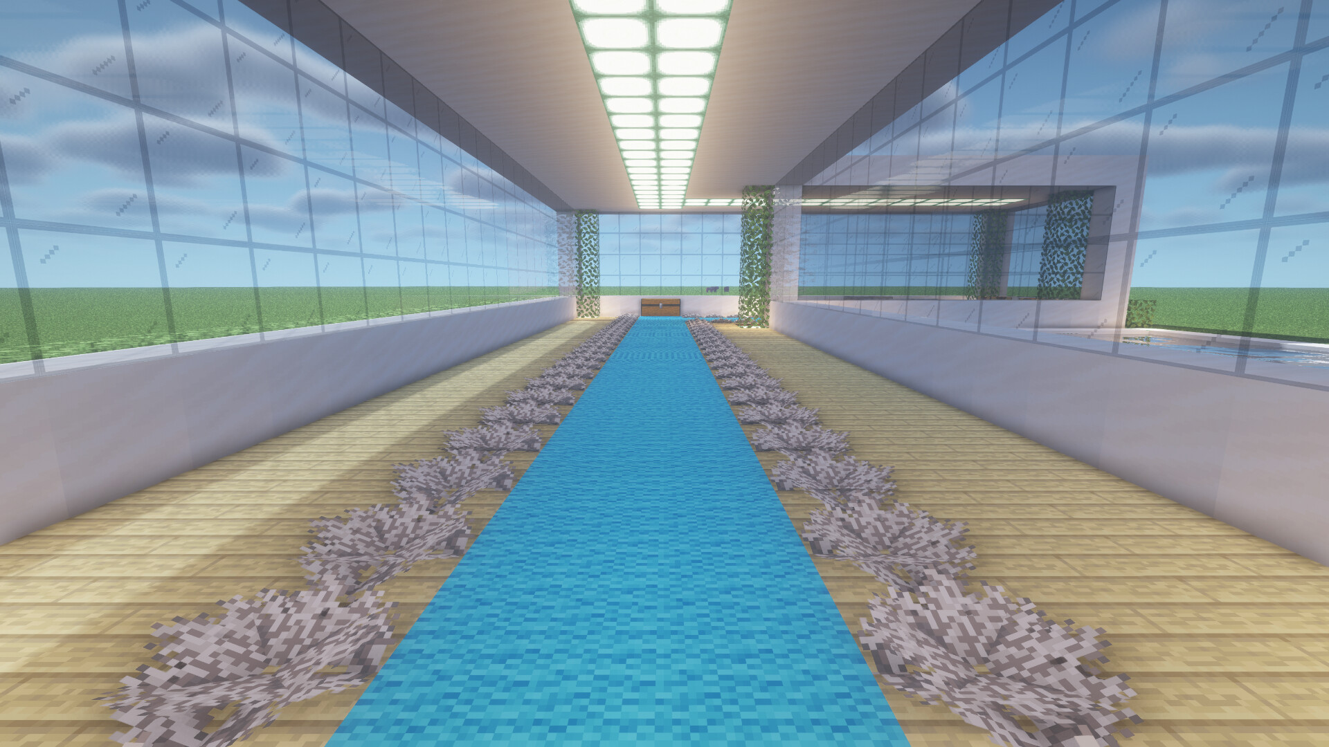 The Modern Pool Home :D Minecraft Map