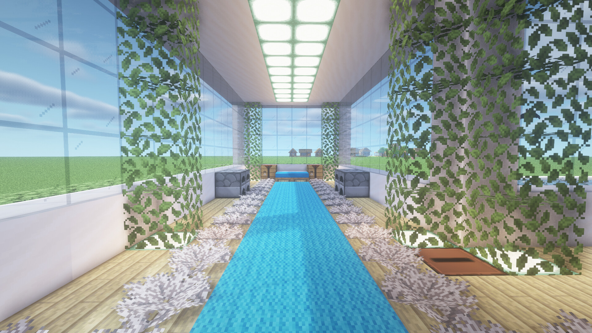 The Modern Pool Home :D Minecraft Map