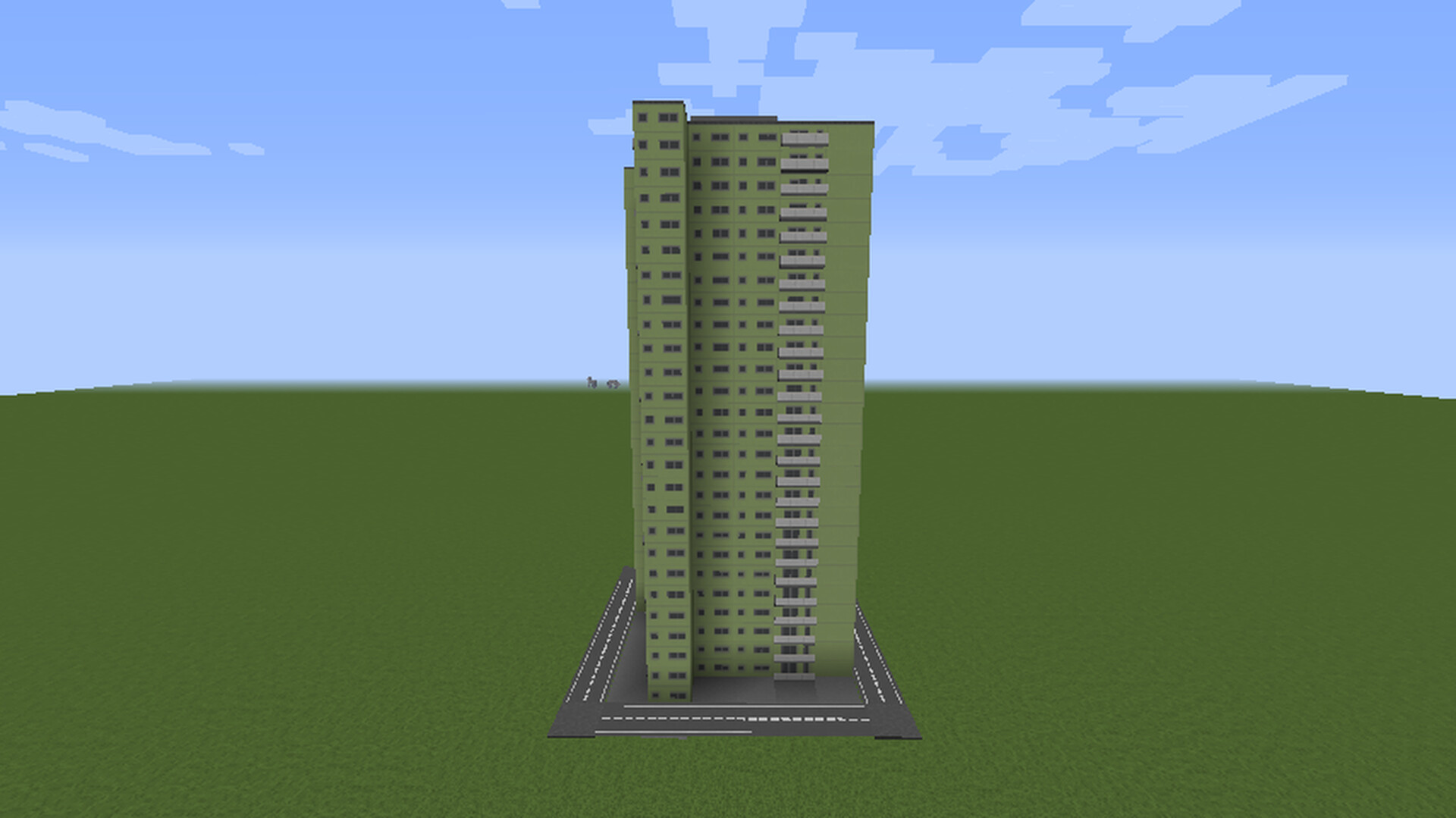 Berlin-Apartments-Plattenbau-WHH-GT25 Minecraft Map