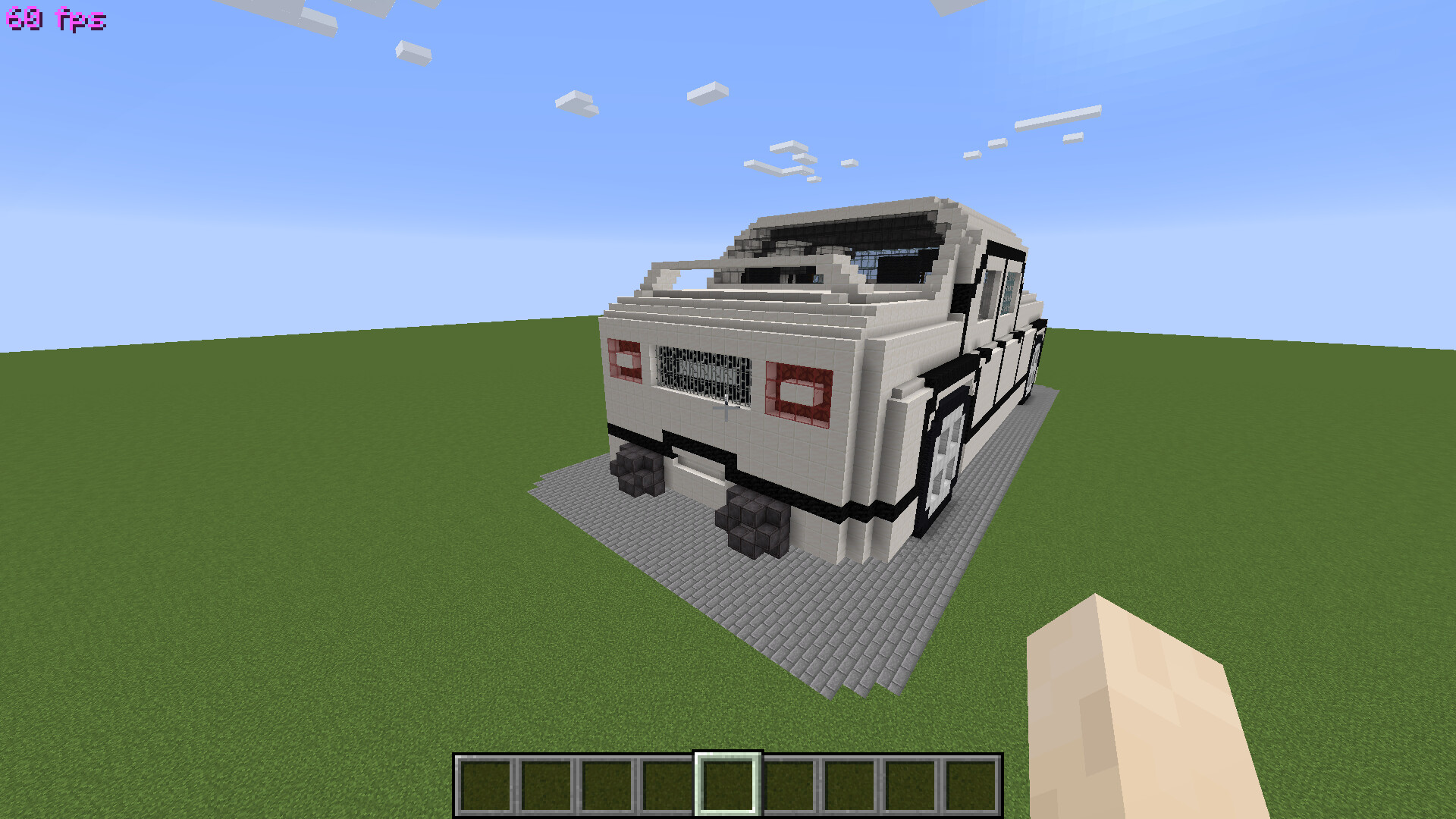 Cool Car fully working Minecraft Map