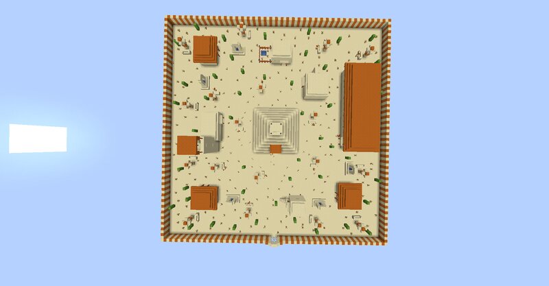 Castle Paintball Minecraft Map
