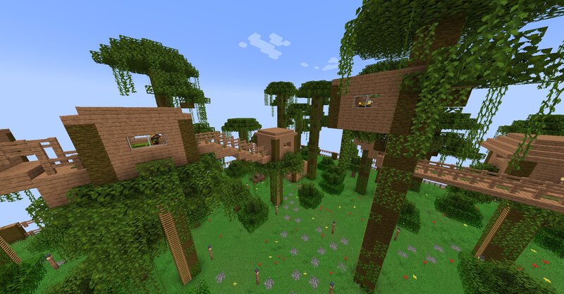 Castle Paintball Minecraft Map