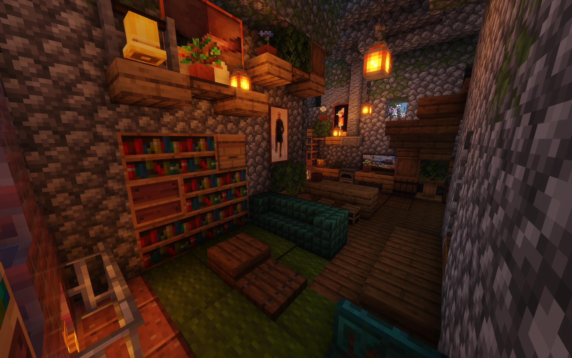 Overgrown Cottage | The Loft MC Minecraft Map