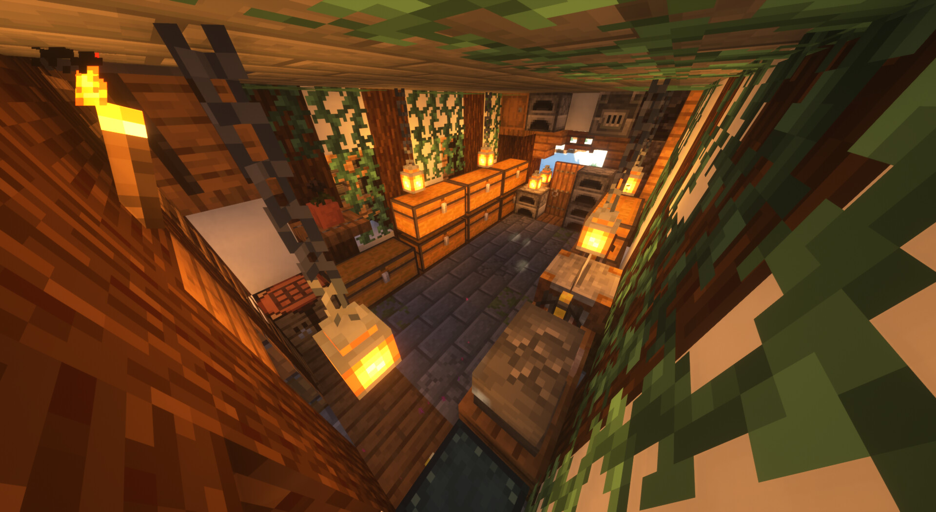 recreation of the technoblade"s base (dream.smp) Minecraft Map