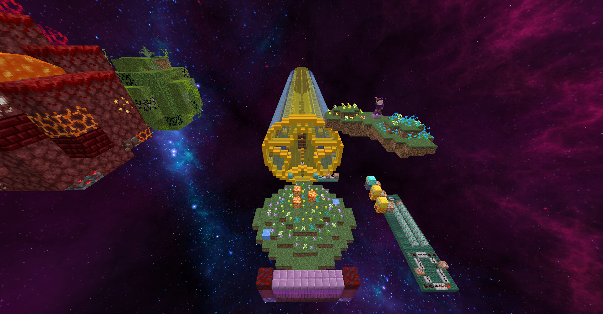 Gusty Garden Galaxy - Super Mario Galaxy (Minecraft Note Block Cover ...