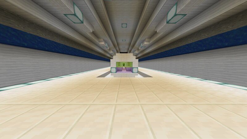 Futuristic Train + Station Minecraft Map